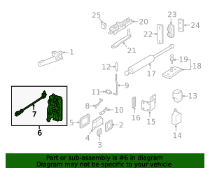 2002-2012 Mercedes-Benz Door Latch Assembly 463-740-04-35 ...