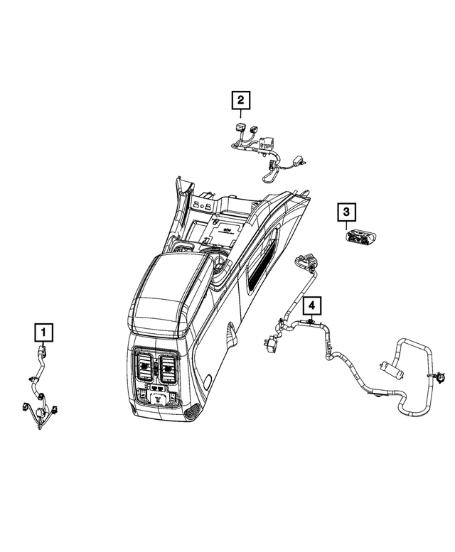 MOPAR GENUINE CHARGING PORT PLUG - 68473947AB - 68473947AB | Mopar ...