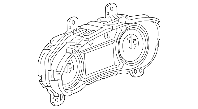 2017 Chevrolet Malibu Cluster 84296454 | GM Parts Center