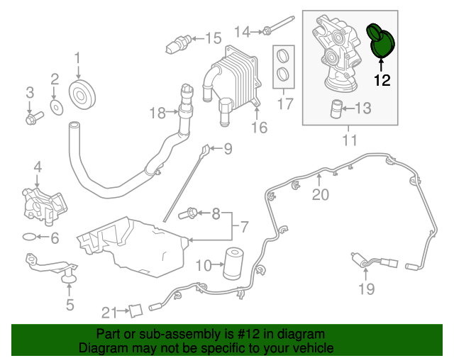 2009-2020 Ford Adapter Gasket AT4Z-6840-A | OEM Parts Online