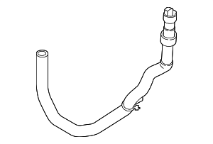 2015-2018 Ford Cooler Pipe F2GZ-6A715-A | TascaParts.com