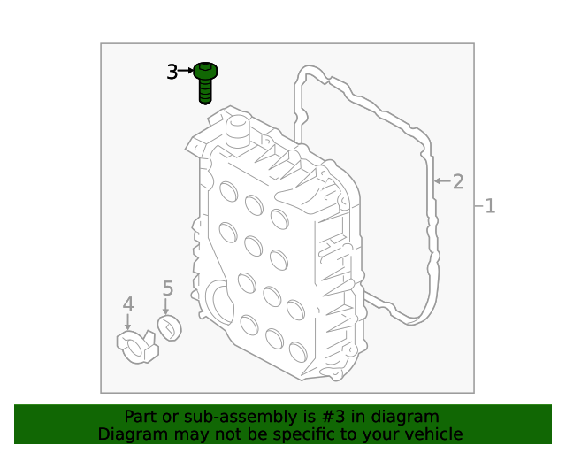 45284-2B010 - Trans Pan Bolt 2019-2023 Kia | Kia.Parts Store