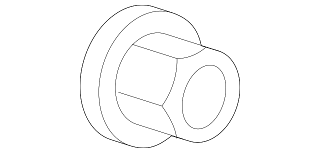 2020-2022 Ford Shock Assembly Nut -W720034-S440 | TascaParts.com