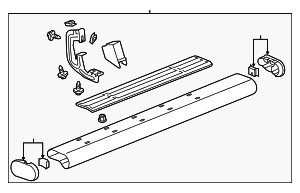 2014-2019 GM Truck Bed Side Step 22799283 GM | GMPartsDirect.com