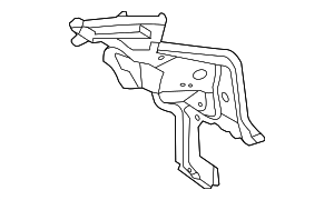 2015-2018 Ford Focus Trough - Passenger Side (RH) F1EZ-58279D46-C ...