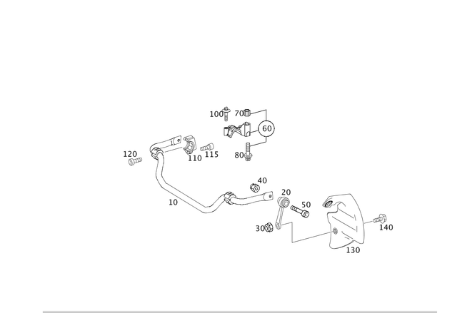 211-323-05-40 - Bracket 1998-2025 Mercedes-Benz | Mercedes-Benz USA Parts