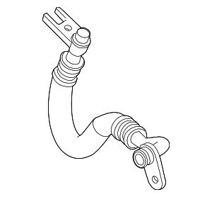 17227560980 - 2008-2010 BMW Engine Cooler Outlet Pipe (17-22-7-560-980 ...