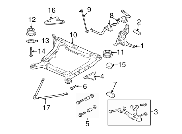 1998-2004 Volvo C70 Control Arm Cover - Driver's Side (LH) 9461605 ...