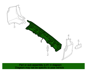 2010-2018 Mercedes-Benz Bumper Cover 906-880-36-71-9678 | MB OEM Parts
