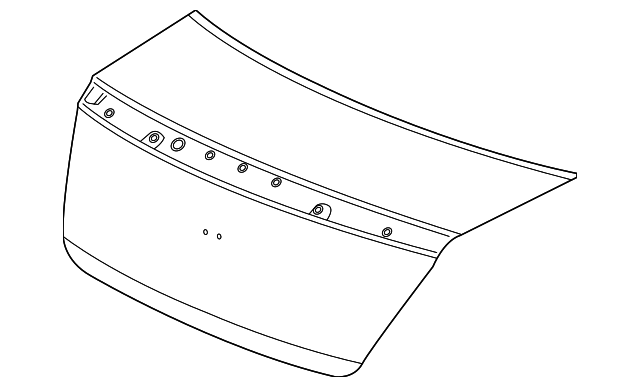 68500-T3L-A90ZZ - Deck Lid 2013-2017 Honda Accord | Honda Parts Online