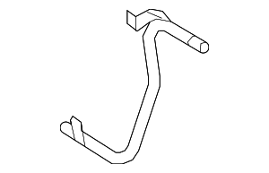 7L6-121-065-AN - Engine Coolant Pipe 2007-2010 Audi Q7 ...