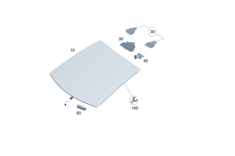 Windshield for 2023 Mercedes-Benz EQE 350 | Mercedes-Benz USA Parts