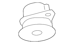 2009-2020 Mopar Body Mount Cushion 55398277AC | TascaParts.com