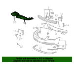 2006-2011 Buick Lucerne Front Air Deflector 15808717 GM | GMPartsDirect.com