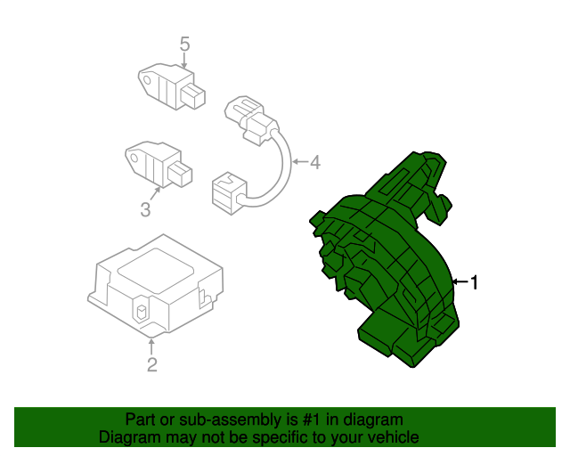 93490-B2120 - Clock Spring 2014-2019 Kia | Kia.Parts Store
