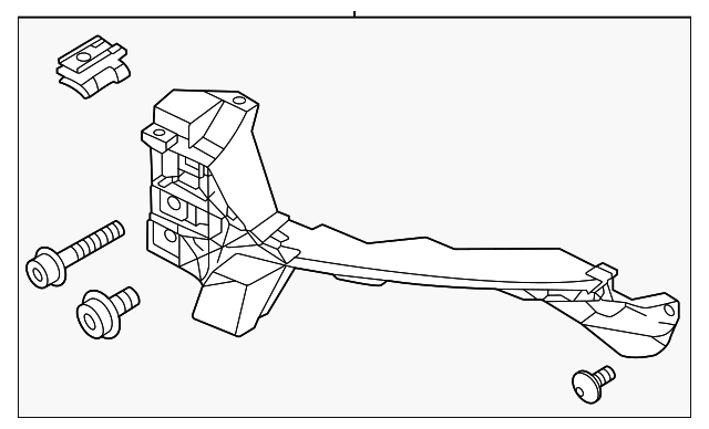 4M0-805-607-B - Headlamp Mounting 2020-2023 Audi | Audi OEM Parts