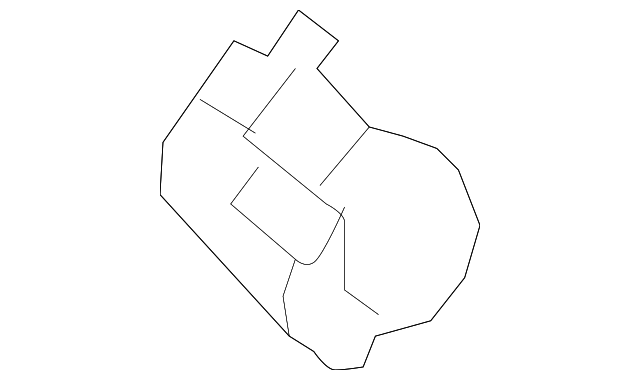 2010-2015 Chevrolet Camaro Heating and Air Conditioning Panel Mode Door ...