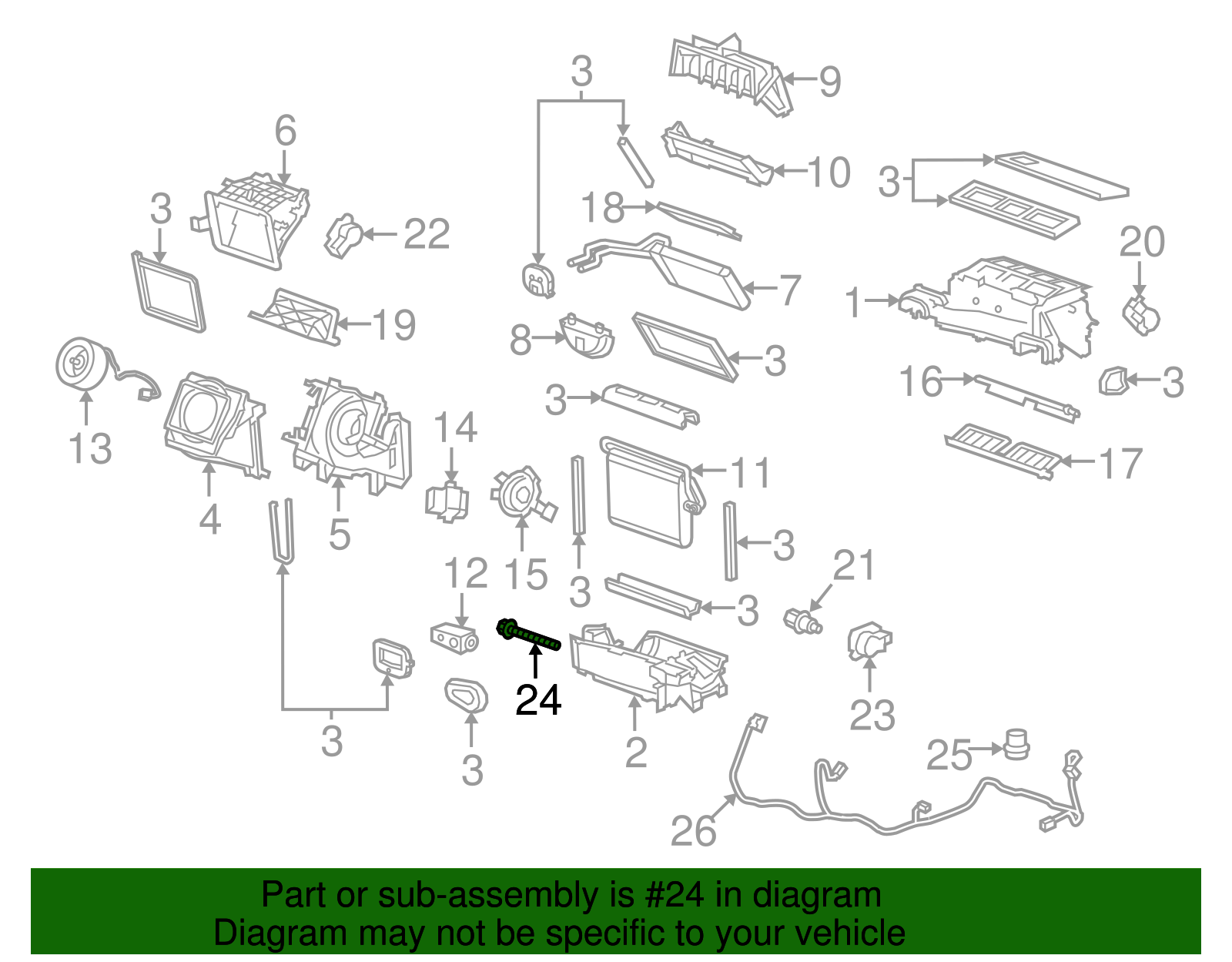 2010-2019 Chevrolet Air Conditioning Evaporator Temperature Sensor ...