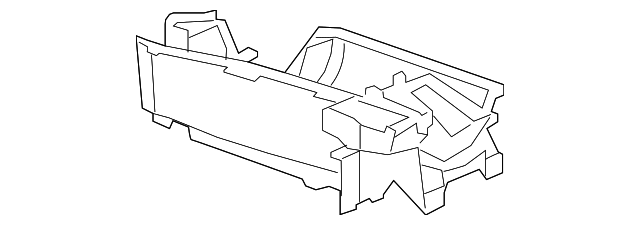 2010-2015 Chevrolet Camaro Air Conditioning Evaporator Core Lower Case ...