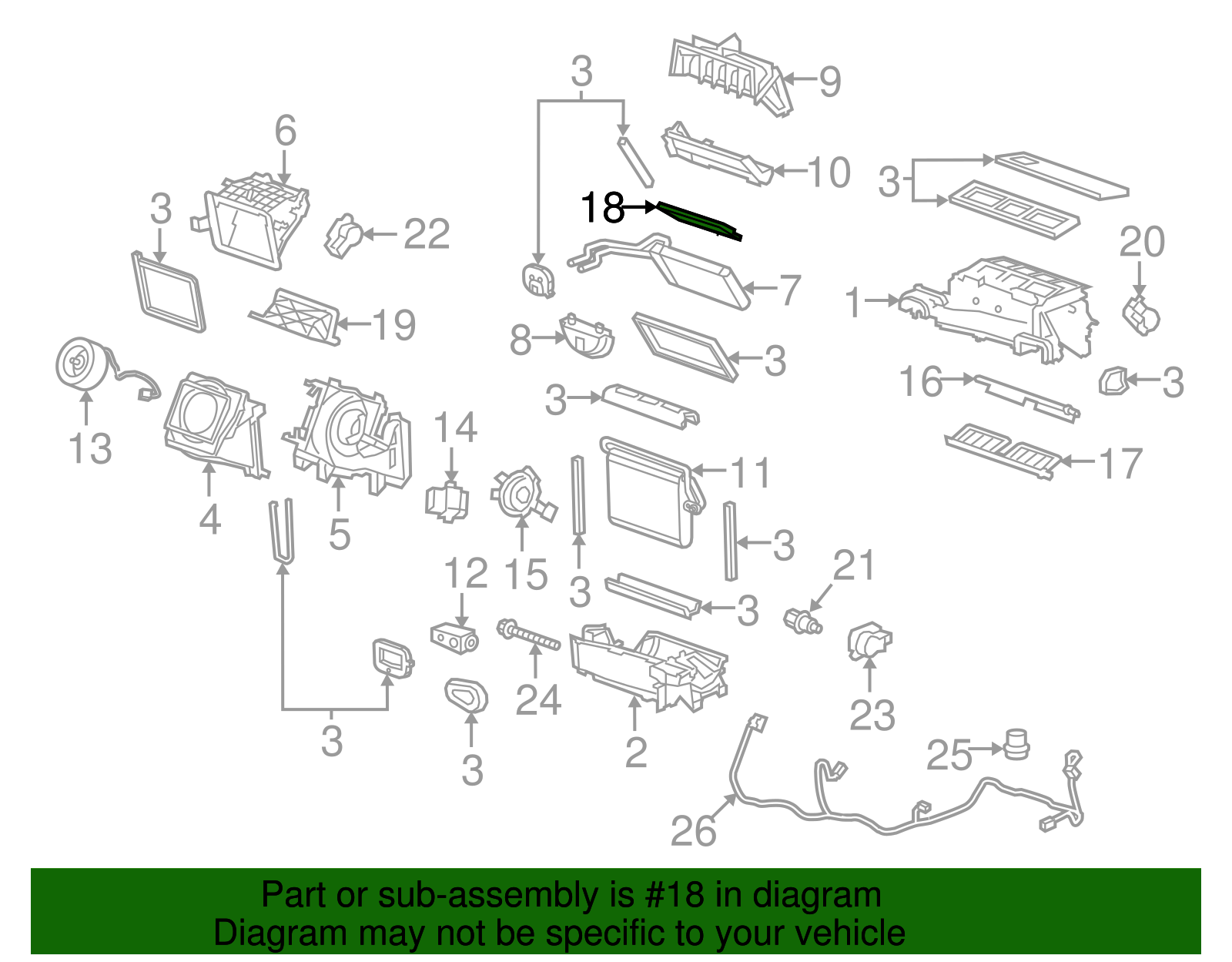 GM 92215212 Heating and Air Conditioning Control Valve | Genuine GM ...