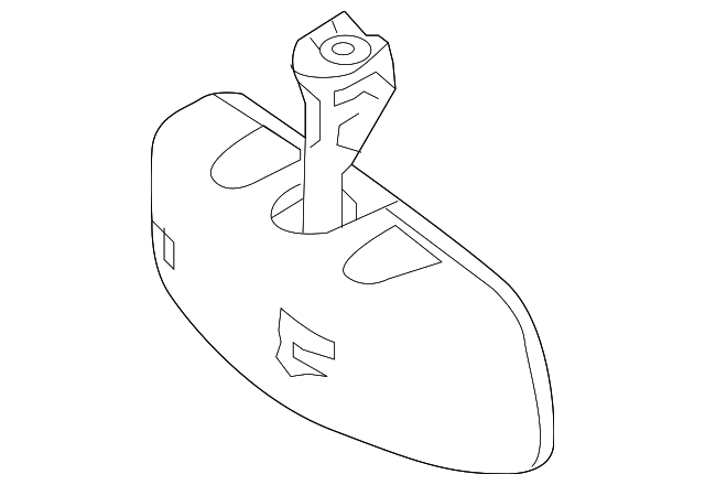 447-810-00-17-7C45 - Mirror Inner 2016-2020 Mercedes-Benz Metris ...