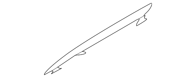 Ford FL3Z-1651070-B - Sunroof Guide Jaw - 2015-2019 Ford | OEM Ford Part