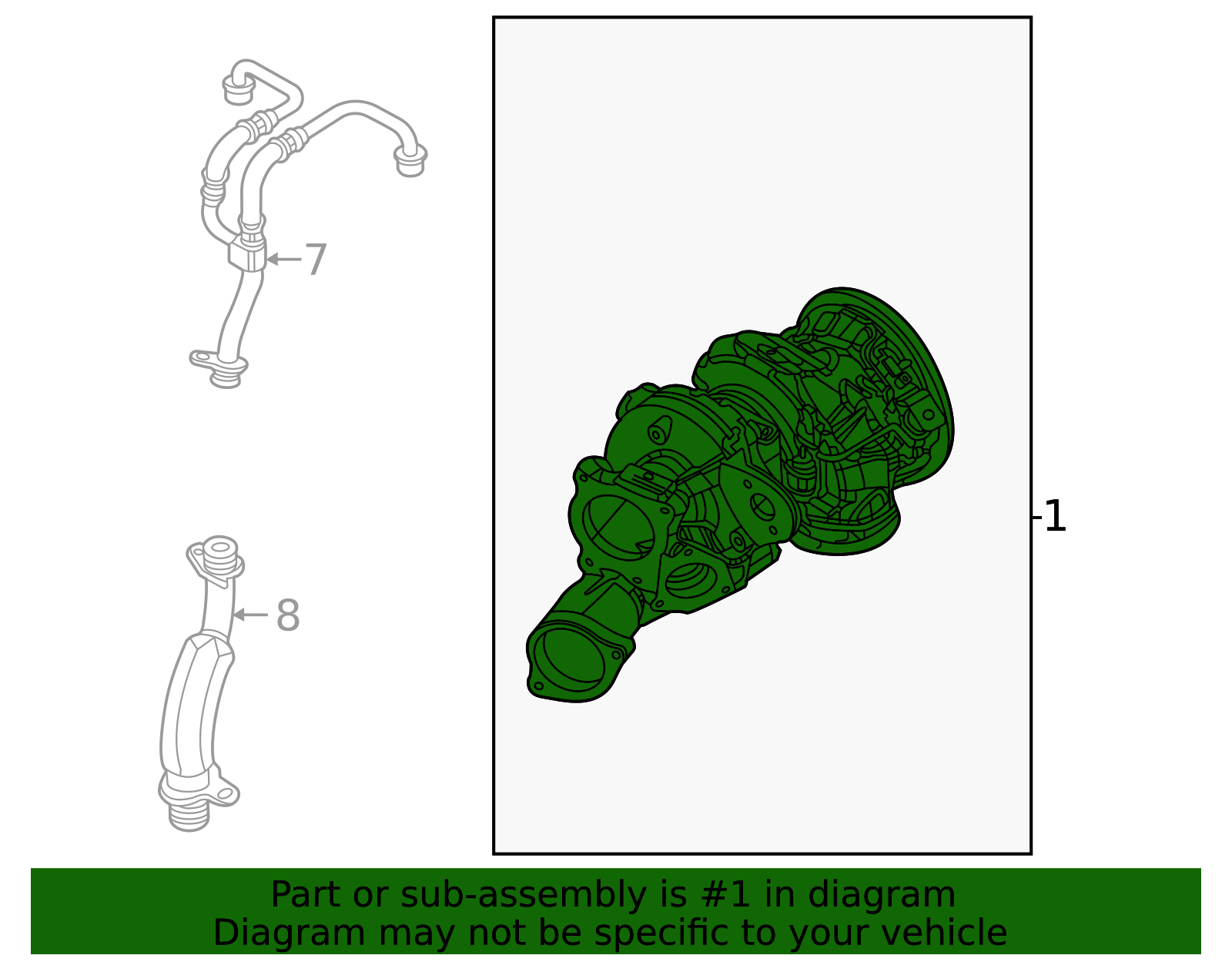 Genuine Audi 0P2-145-701-H | Turbocharger | FREE Shipping on Most ...