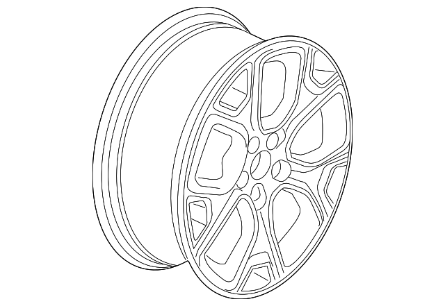 6DR16RXFAA - Wheel Mopar Wholesale Parts