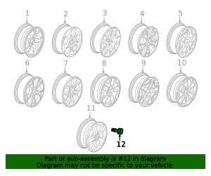 2017-2025 Mopar Stud 68296586AA | Mopar Parts Canada