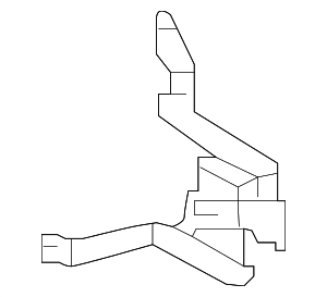 88161-0C020 - Blind Spot Radar Bracket - 2018-2022 Toyota Sequoia | OEM ...