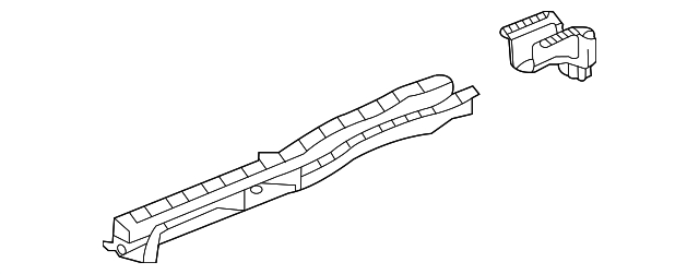 2021-2022 GM Passenger Side Underbody Rear Side Rail 84257742 ...