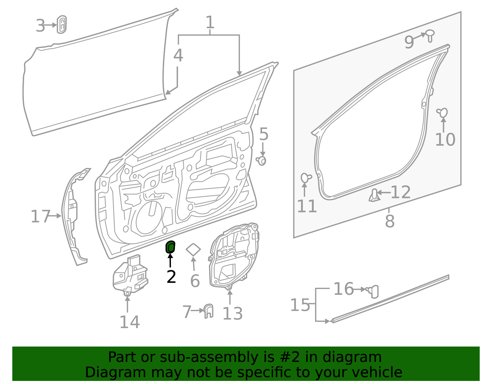 90950-01A02 - 2016-2024 Lexus - Door Shell Plug | My L Parts