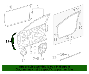 67866-06020 - Front Seal - 2019-2023 Lexus | DiscMonster