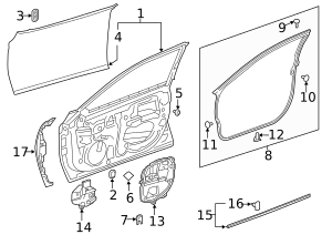 87964-06060 - Insulator 2019-2024 Lexus | AutoNationParts.com