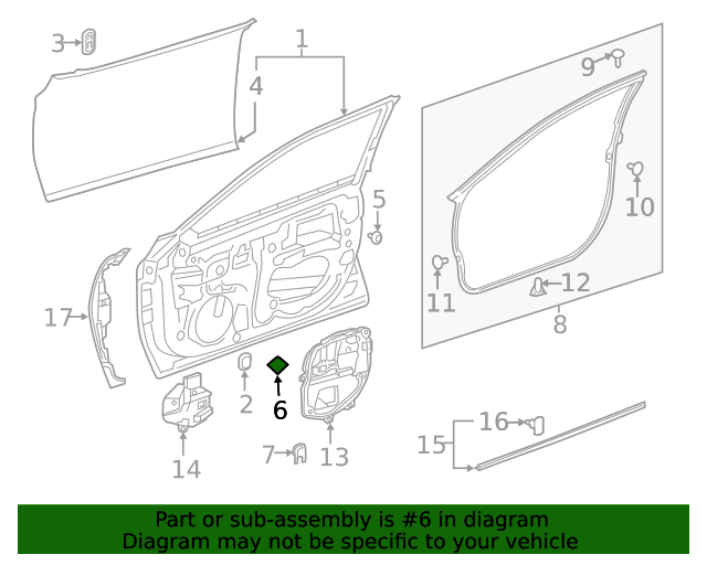 2013-2021 Lexus Pad 67811-33080 | OEM Parts Online