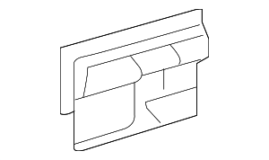 2008-2014 Mercedes-Benz Rocker Molding Clip 000-991-43-71 | MB OEM Parts