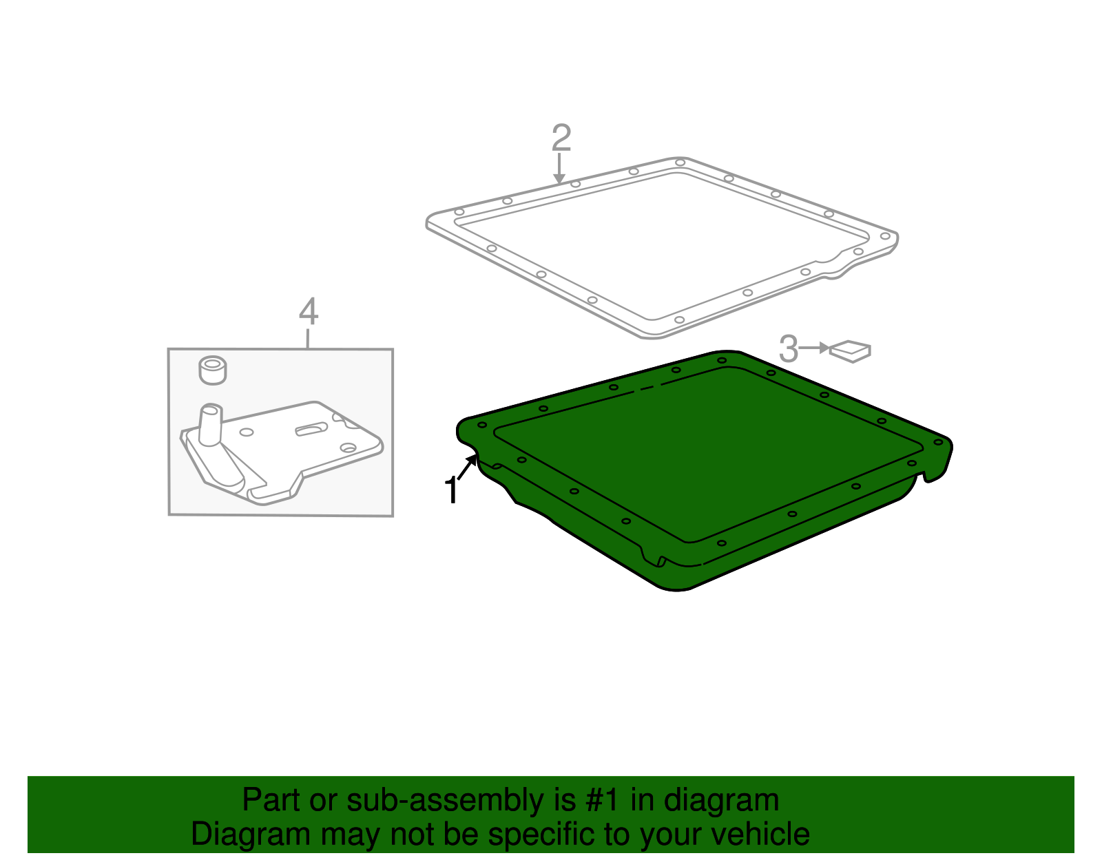 2015-2025 GM Oil Pan 24045035 | QuirkParts