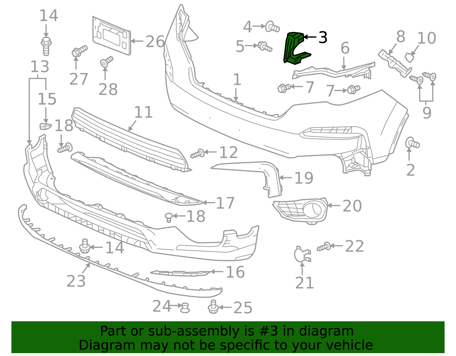 2019-2022 Honda Upper Bracket 71155-TG7-A50 | Cheaper Honda Parts