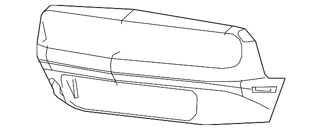 2018-2019 Dodge Challenger Bumper Cover 68371805AA | TascaParts.com