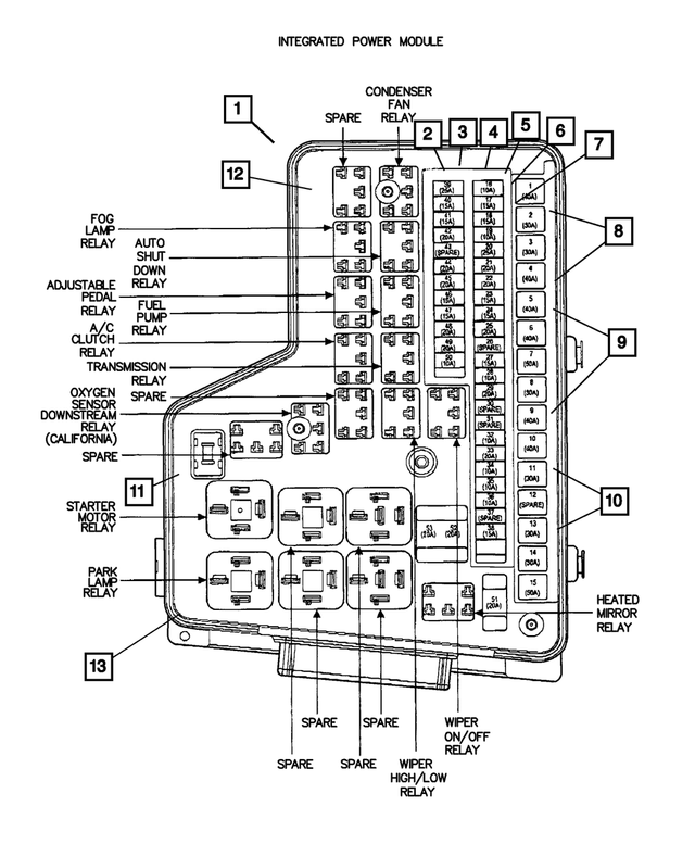 2009-2025 Mopar Micro Relay 68100734AA | Mopar eStore