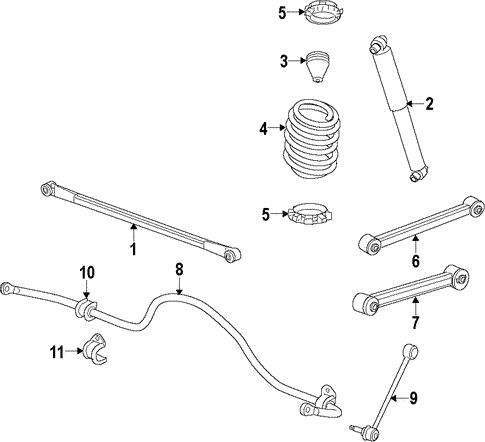 Rear Suspension for 2010 Dodge Ram 1500 | Mopar Parts