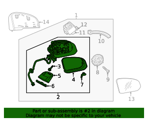 31477695 - Mirror Housing - 2019 2020 Volvo XC40 | Volvo OEM Parts Direct