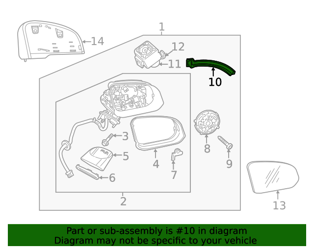 31498602 - Signal Lamp - 2017-2021 Volvo | Volvo OEM Parts Direct