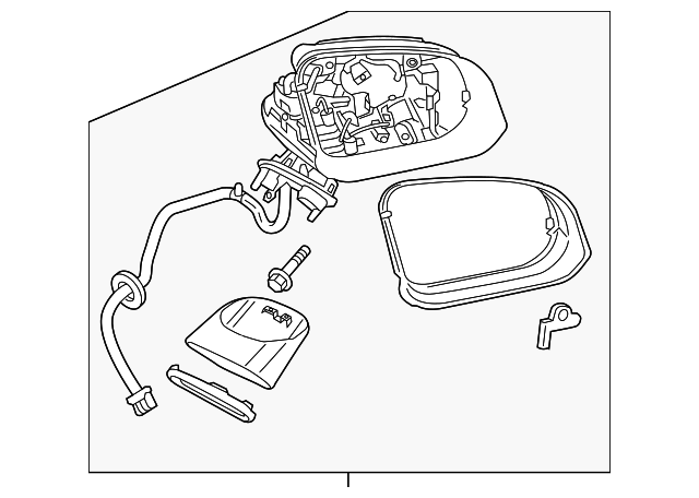2019-2022 Volvo XC40 Mirror Housing - Driver's Side (LH) 31477691 ...