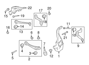 8W0-407-694-B - Suspension Control Arm 2016-2024 Audi | AutoNationParts.com