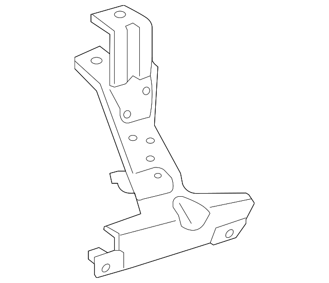 8V0-821-136-A - Fender Bracket 2015-2020 Audi | AutoNation Parts