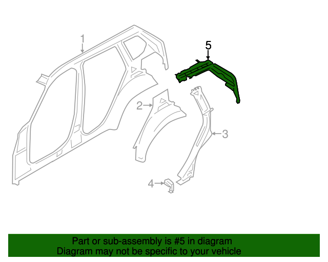 Genuine Inner Brace 2011-2017 BMW X3 Part# 41-00-7-267-332 | My Bimmer ...