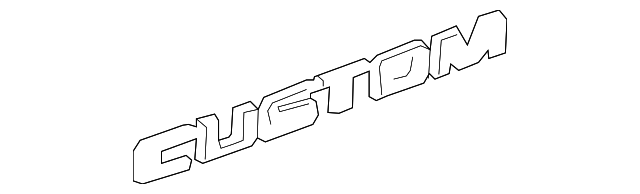 2019-2022 Chevrolet Chrome Tailgate Marketing Name Plate (Passenger ...