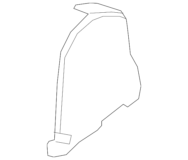 2019-2021 GM Outer Finish Panel - Passenger Side (RH) 84508491 ...