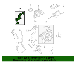 Genuine BMW 11-65-7-802-591 | Connector Pipe | FREE Shipping on Most ...